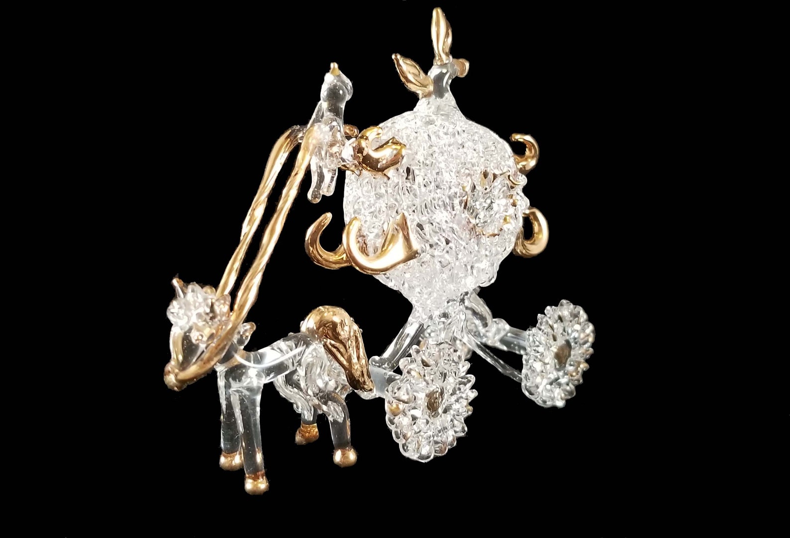 Mini Cinderella Coach Wedding Cake Topper | Etsy