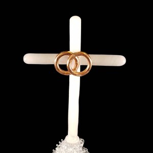 Cross Wedding Cake Topper. - Etsy