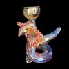 Hand Blown Glass Snake Dragon Pipe. - Glass Sculptures & Figurines - Etsy