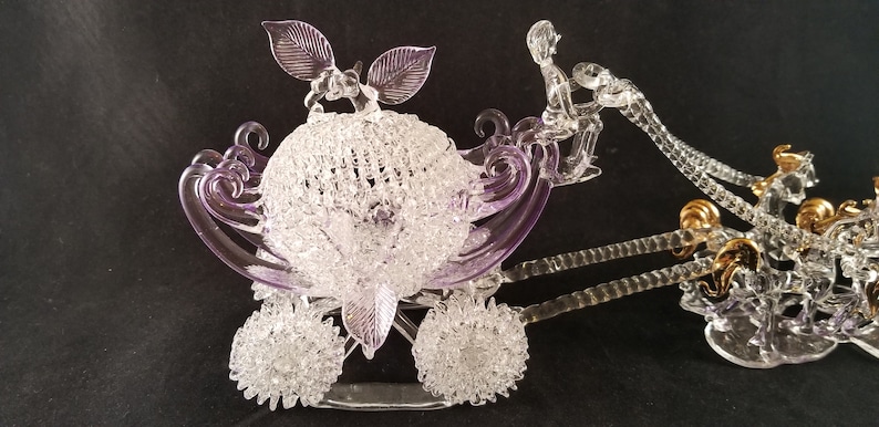 Large Cinderella Coach Wedding Cake Topper | Etsy