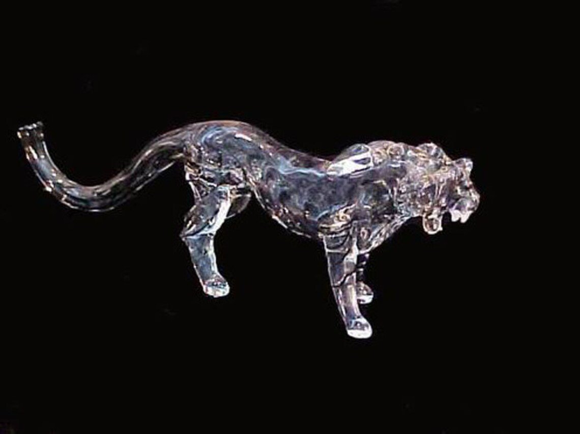 Hand Blown Glass Tiger Pipe. - Etsy Canada