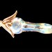 Hand Blown Glass Dragon Head Pipe. - Etsy