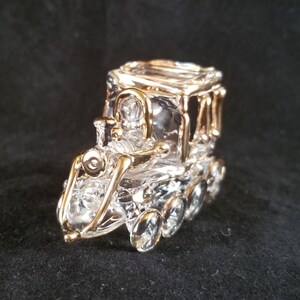 Mini Hand Blown Glass Train - Etsy