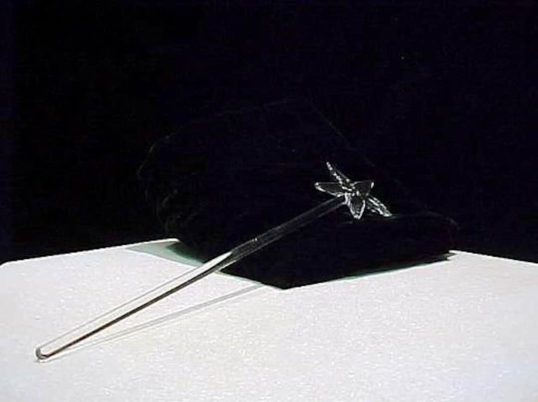 Magic Wand Solid Glass Star. - Etsy