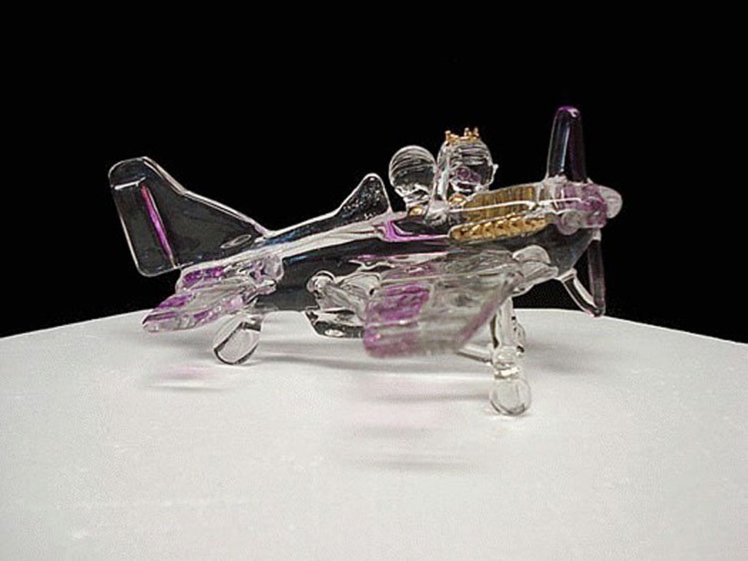 P. 51 Wedding Cake Topper With Bride and Groom Inside. - Etsy