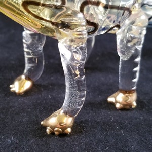 Hand Blown Glass Dinosaur Pipe. - Etsy