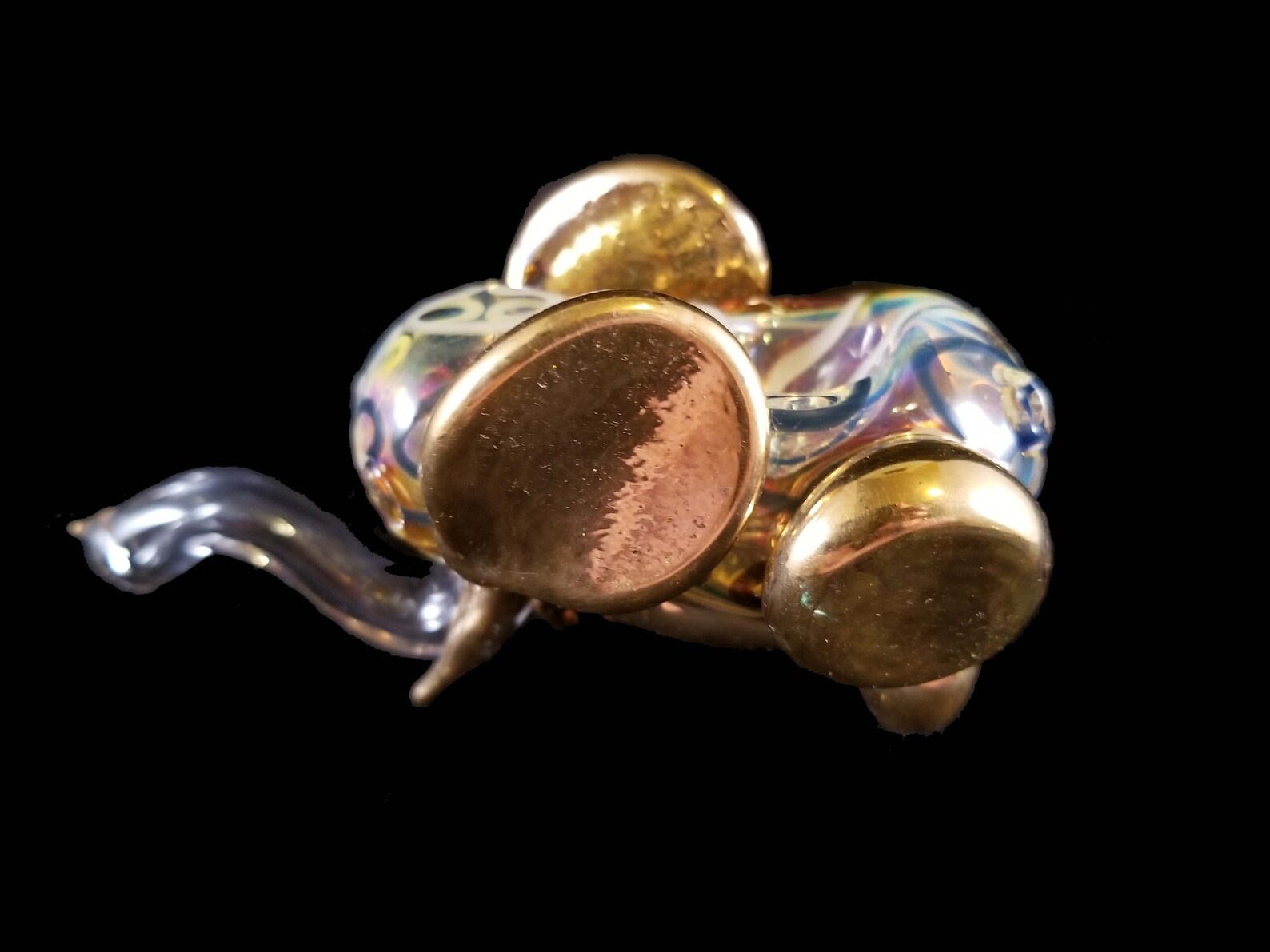 Hand Blown Glass Elephant Pipe. | Etsy