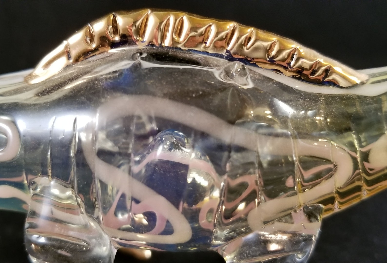 Hand Blown Glass Dinosaur Pipe. | Etsy