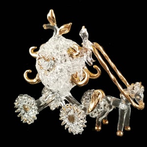 Mini Cinderella Coach Wedding Cake Topper - Etsy