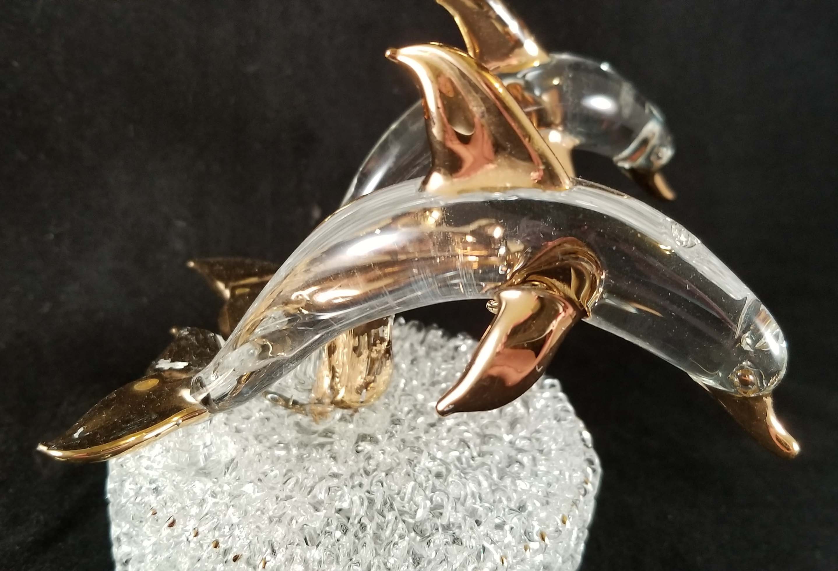 Dolphin Wedding Cake Topper Has Two Dolphin's and a Ocean - Etsy