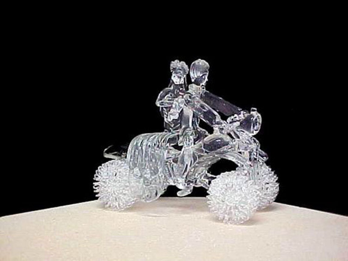Quad ATV Wedding Cake Topper. - Etsy