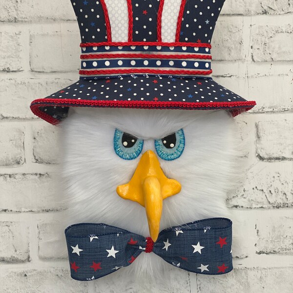 Bald Eagle Wreath Attachment - Etsy