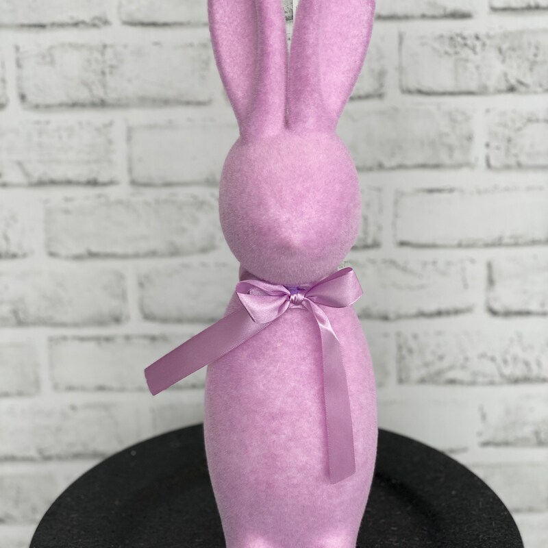 Flocked Easter Bunny - Etsy