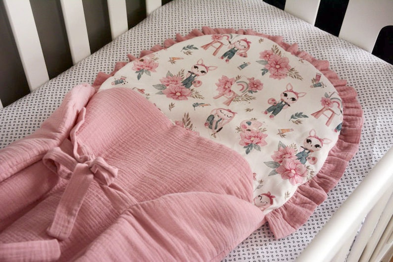Muslin Baby Sleeping Bag, Newborn Envelope, Sleep Sack, Baby Swaddle ...