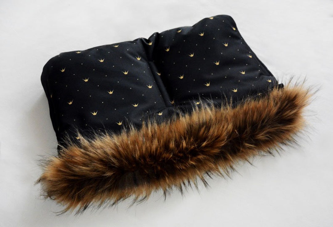 Waterproof Pram/ Stroller Muff, Gloves, Hand Muff, Hand Warmer With Fur ...