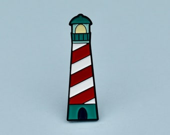 Lighthouse Pin | Etsy