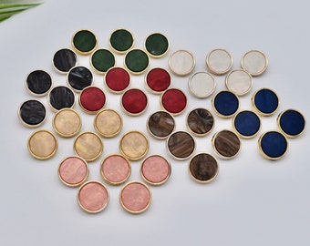 Marble Buttons - Etsy