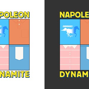 Napoleon Dynamite Minimalist Giclée Art Print Choose Color - Etsy