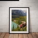 Banff Canada Collection - Vertical Wall Art Duo - Etsy UK