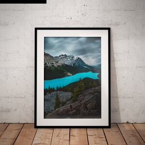 Banff Canada Collection - Vertical Wall Art Duo - Etsy UK