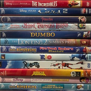 Dvds Disney / Children - Etsy
