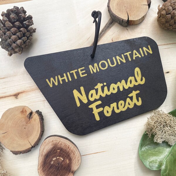 White Mountain National Forest Sign - Etsy