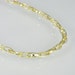 Gold Double Rolo Necklace, 14k Interlaced Necklace, Gold Oval Link ...