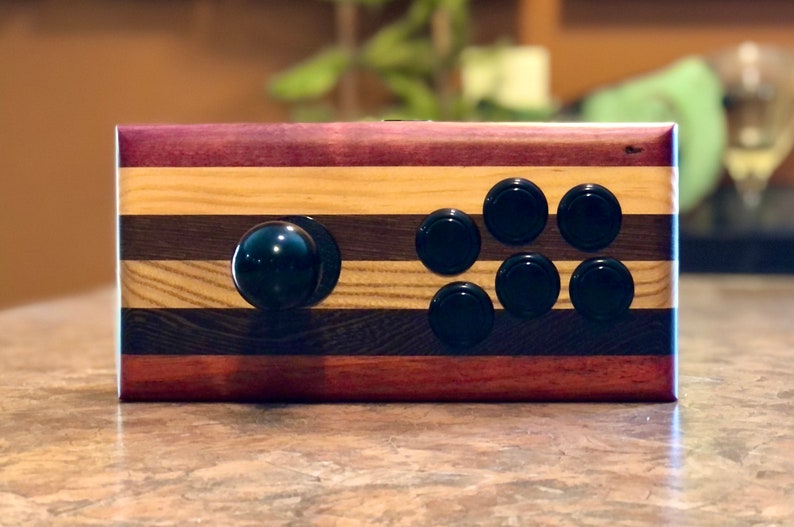 Mini Arcade Fightstick Controller for Pc/mister - Etsy