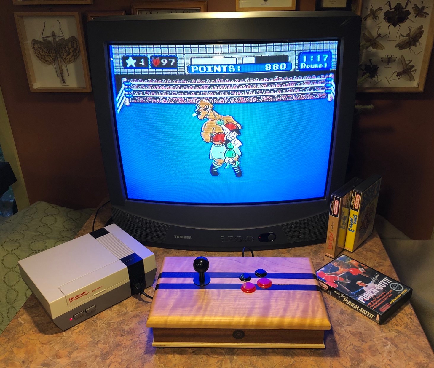 Arcade Fightstick Controller for NES - Etsy
