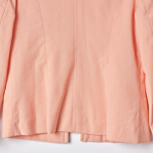 Peach Fuzz Jacket 90s, Vintage Light Short Jacket, Minimalist Peach ...