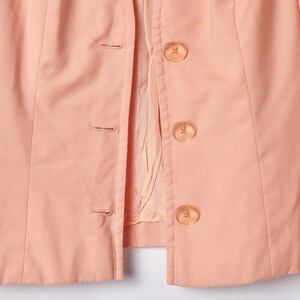 Peach Fuzz Jacket 90s, Vintage Light Short Jacket, Minimalist Peach ...