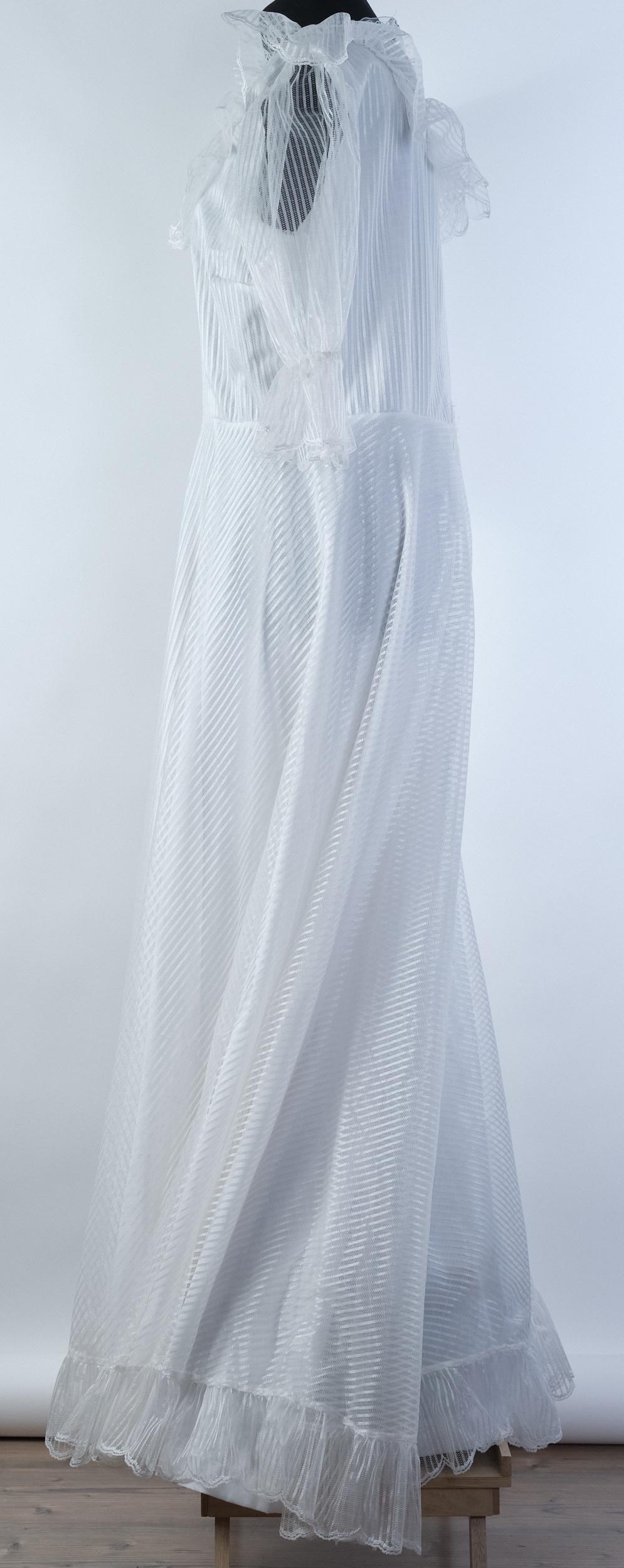 70s Boho Wedding Dress: Danish Vintage Lace Bridal Gown - Etsy