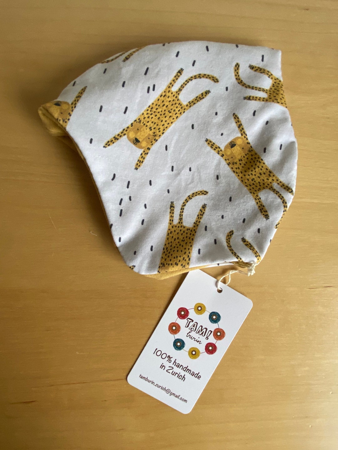 Gerhard the Happy Cheetah Baby Pixie Hat / Bonnet - Etsy