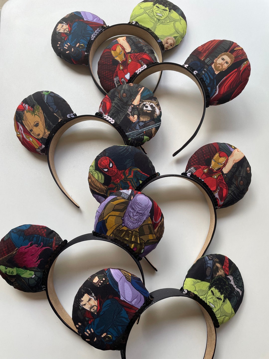 Custom Hand Made Avengers Guardians of the Galaxy Iron Man Spiderman ...