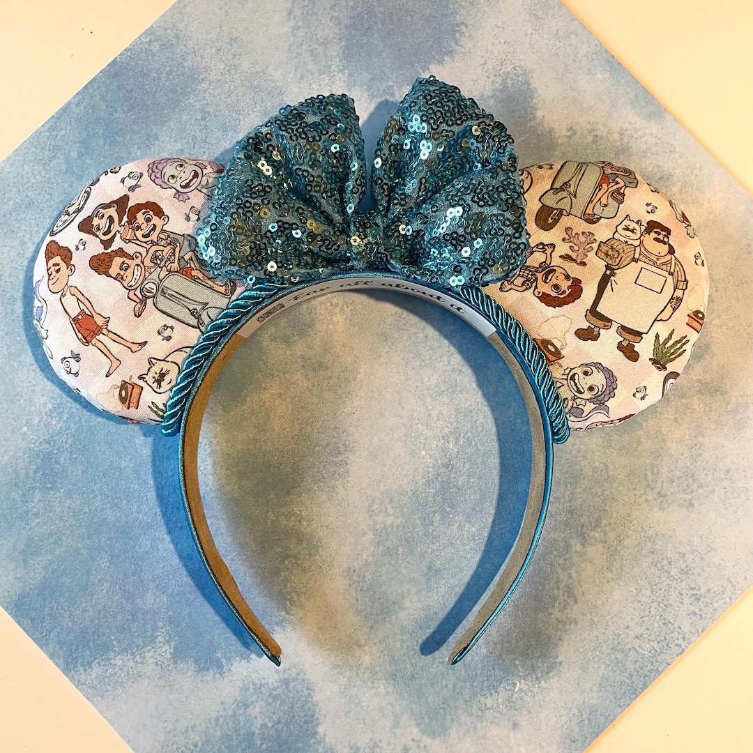Hand Made Luca Inspired Mouse Ear Headband - Etsy