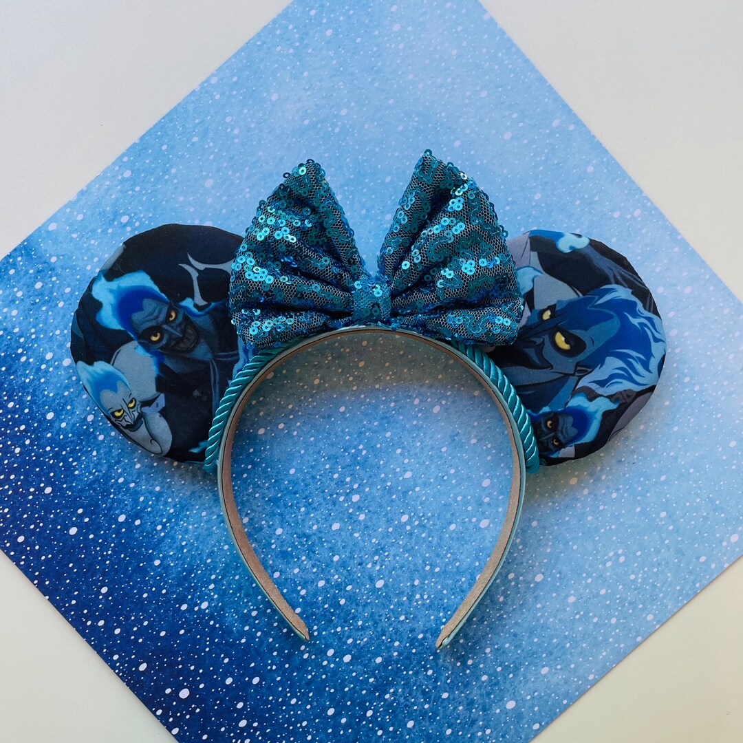 Hand Made Custom Hercules Hades Villain Halloween Mouse Ear Headband - Etsy