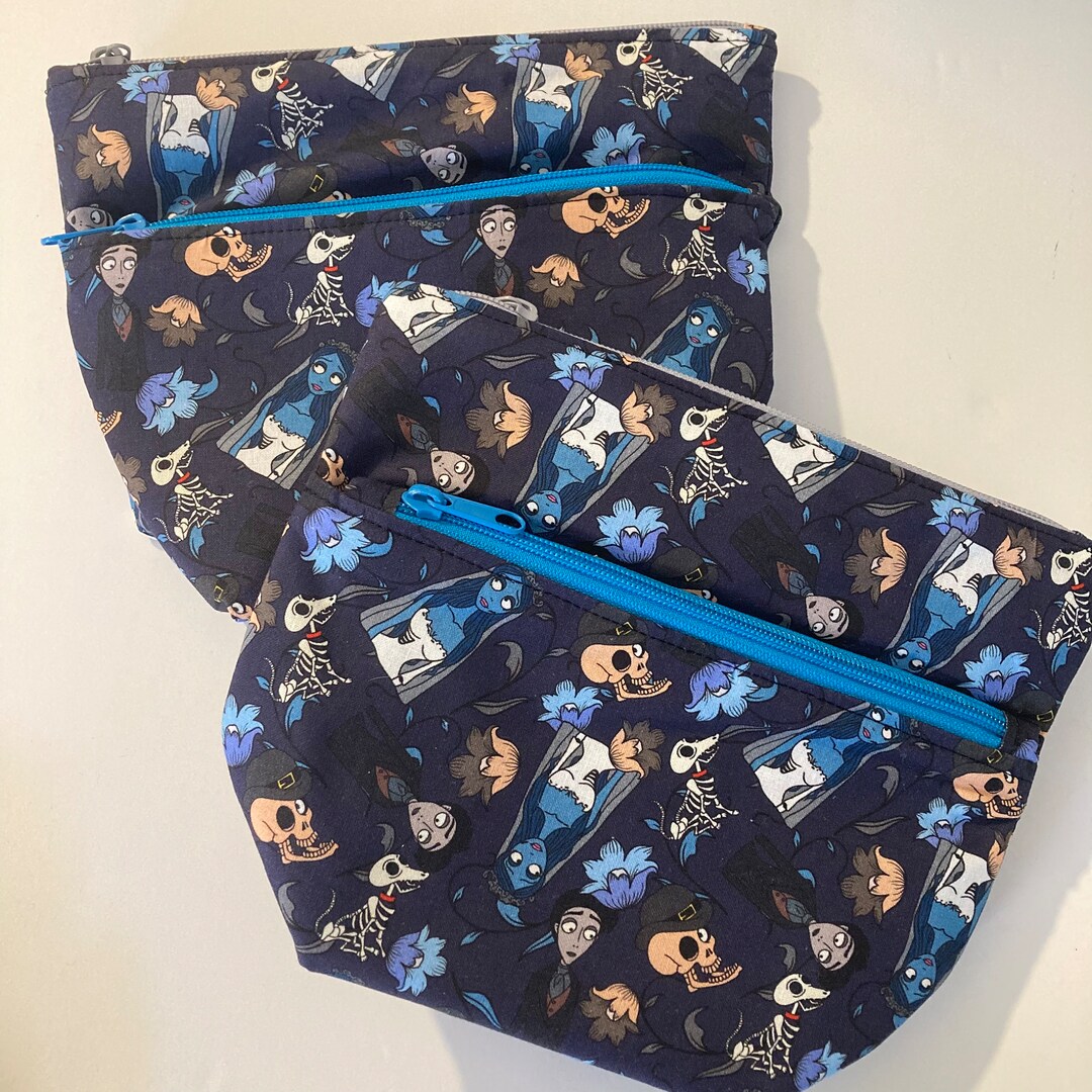 Hand Made Tim Burton the Corpse Bride Inspired Double Zip - Etsy Australia