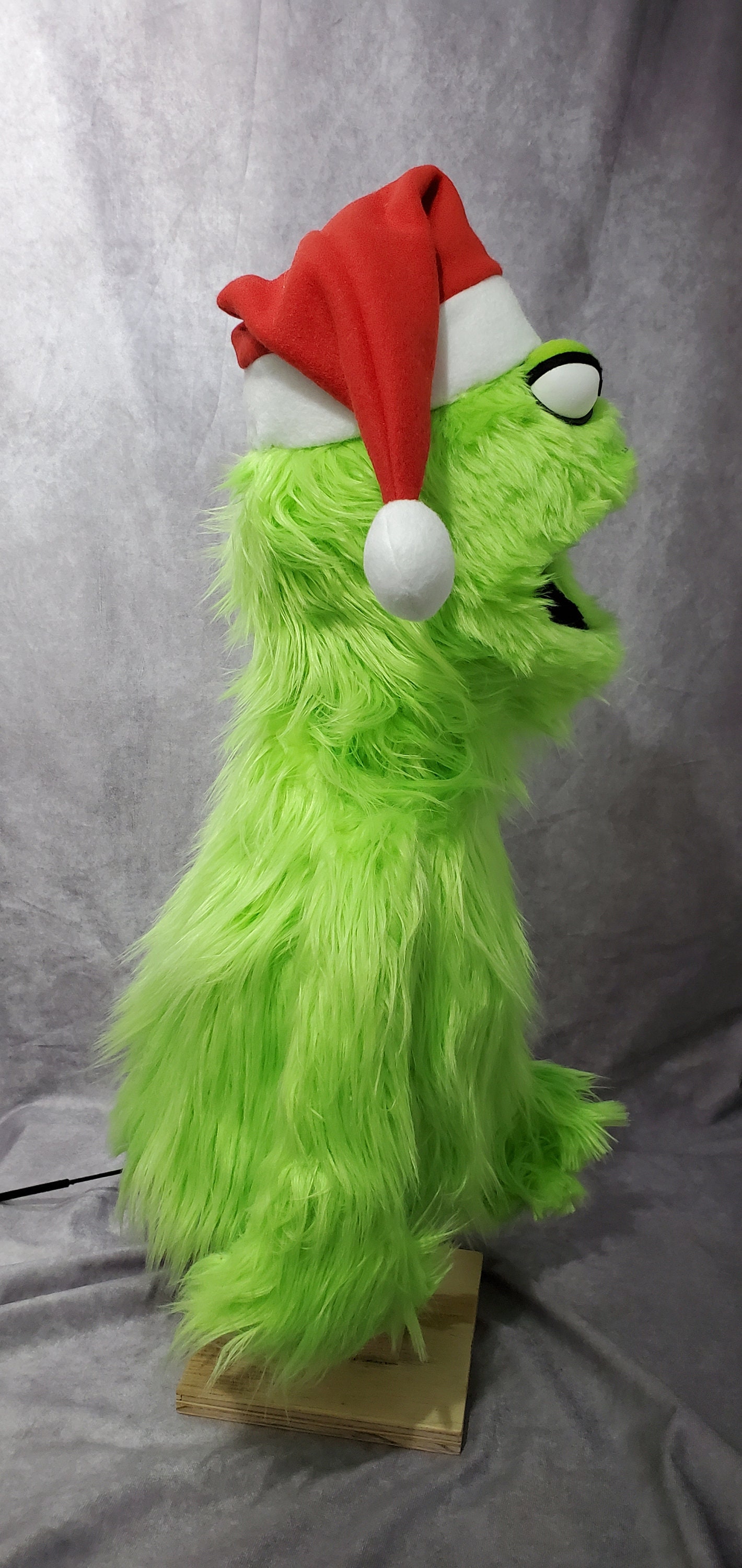 The Grinch Muppet Style Professional Rod Puppet - Etsy