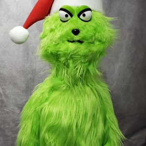 The Grinch Muppet Style Professional Rod Puppet - Etsy