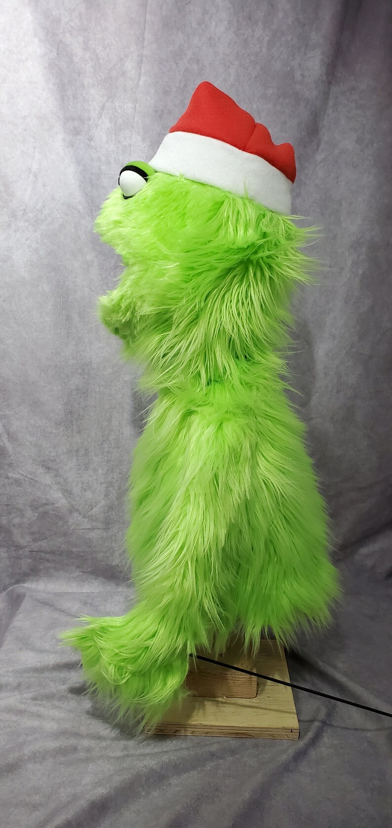 The Grinch Muppet Style Professional Rod Puppet - Etsy