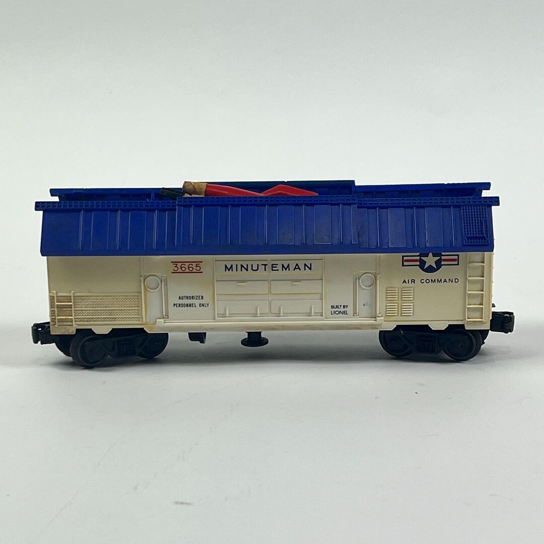 Lionel 3665 Minuteman Missile Launch Train Car - Etsy