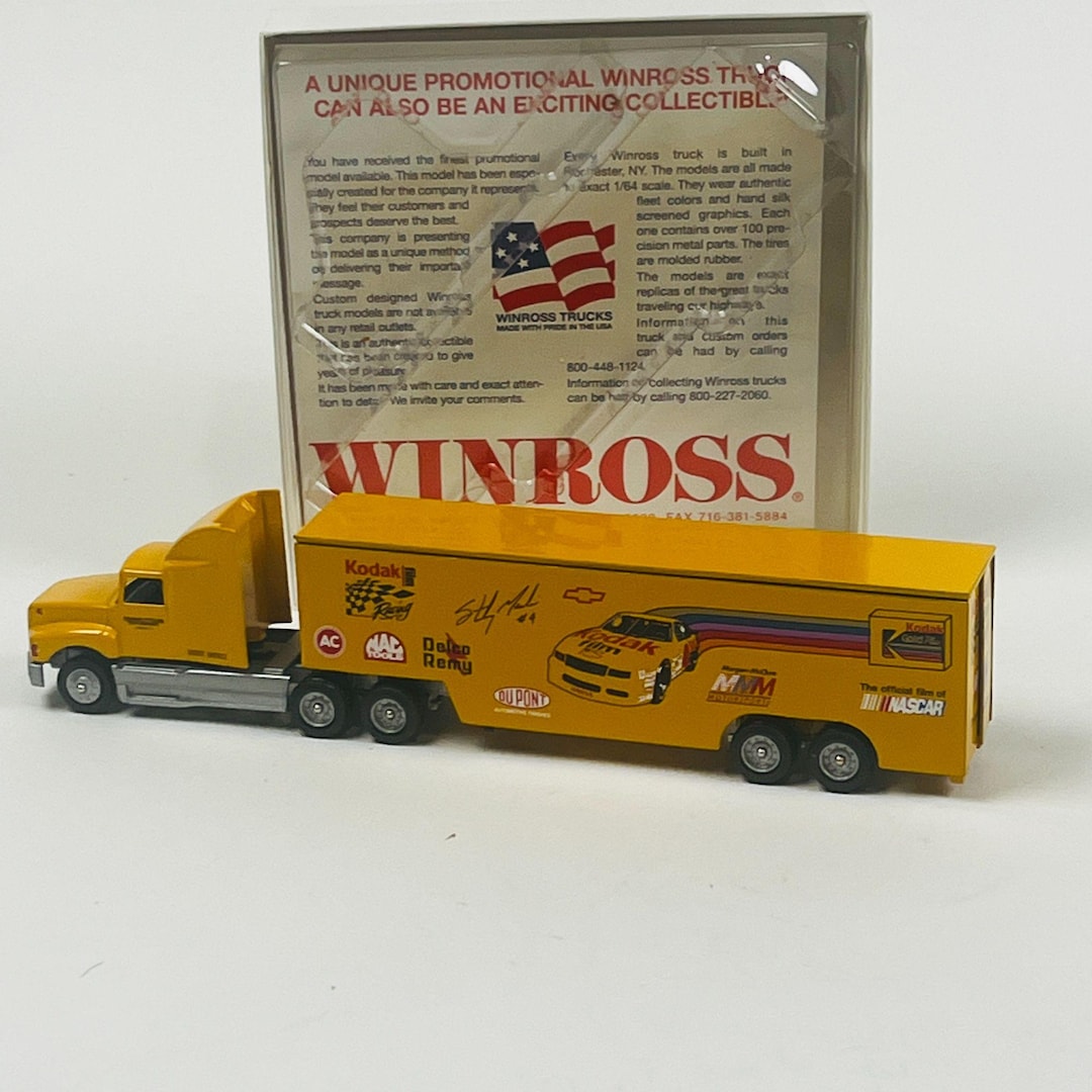 Winross 1990's Nascar Kodak Racing Truck Diecast Model Collectible - Etsy