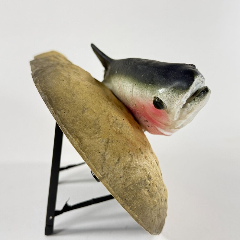 Vintage 1999 Gemmy Travis the Singing Trout Animated Fish Wall Mount ...