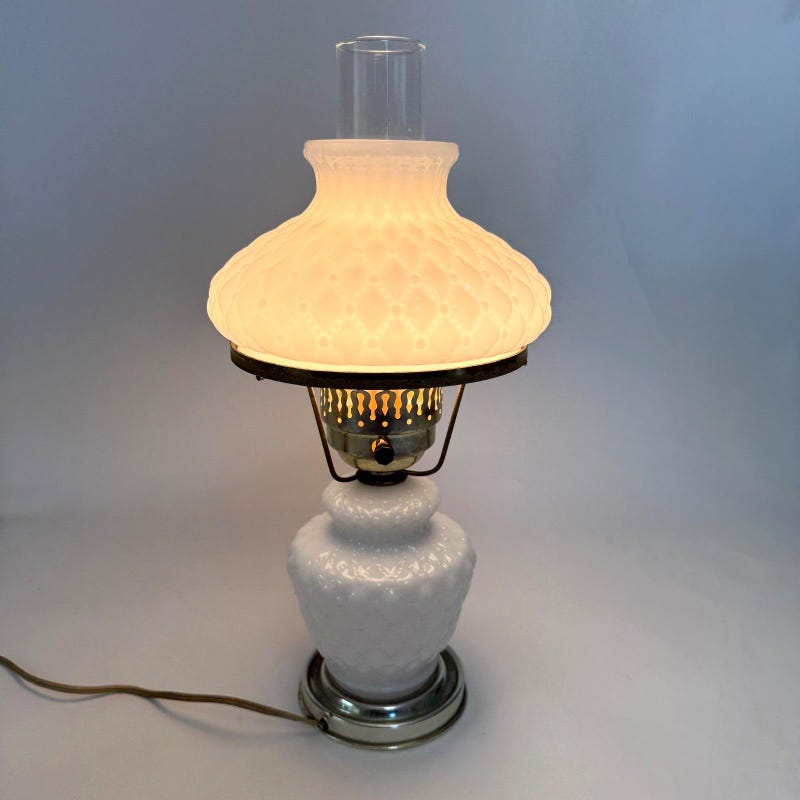 Antique Hurricane Lamps - Etsy