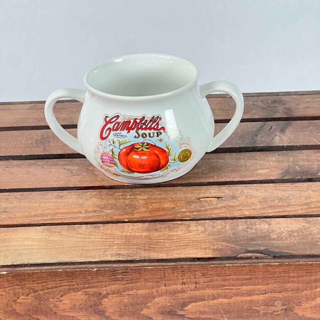 Campbells Ceramic 2 Handle Soup Bowls 2017 - Etsy