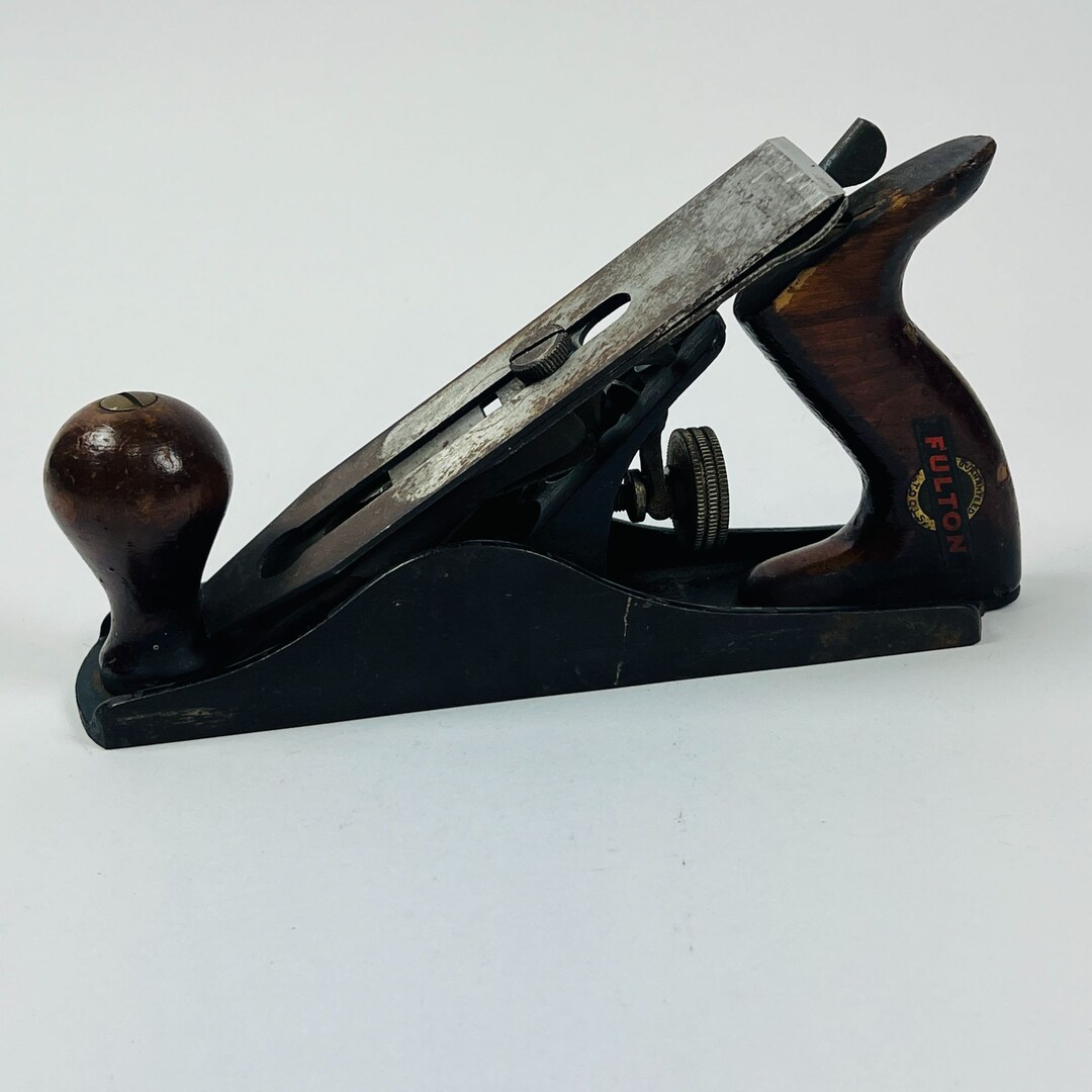 Vintage Fulton Bench Hand Held Wood Carpenter Plane Made in U.S.A ...