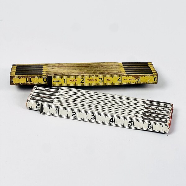 Folding Wood Ruler - Etsy