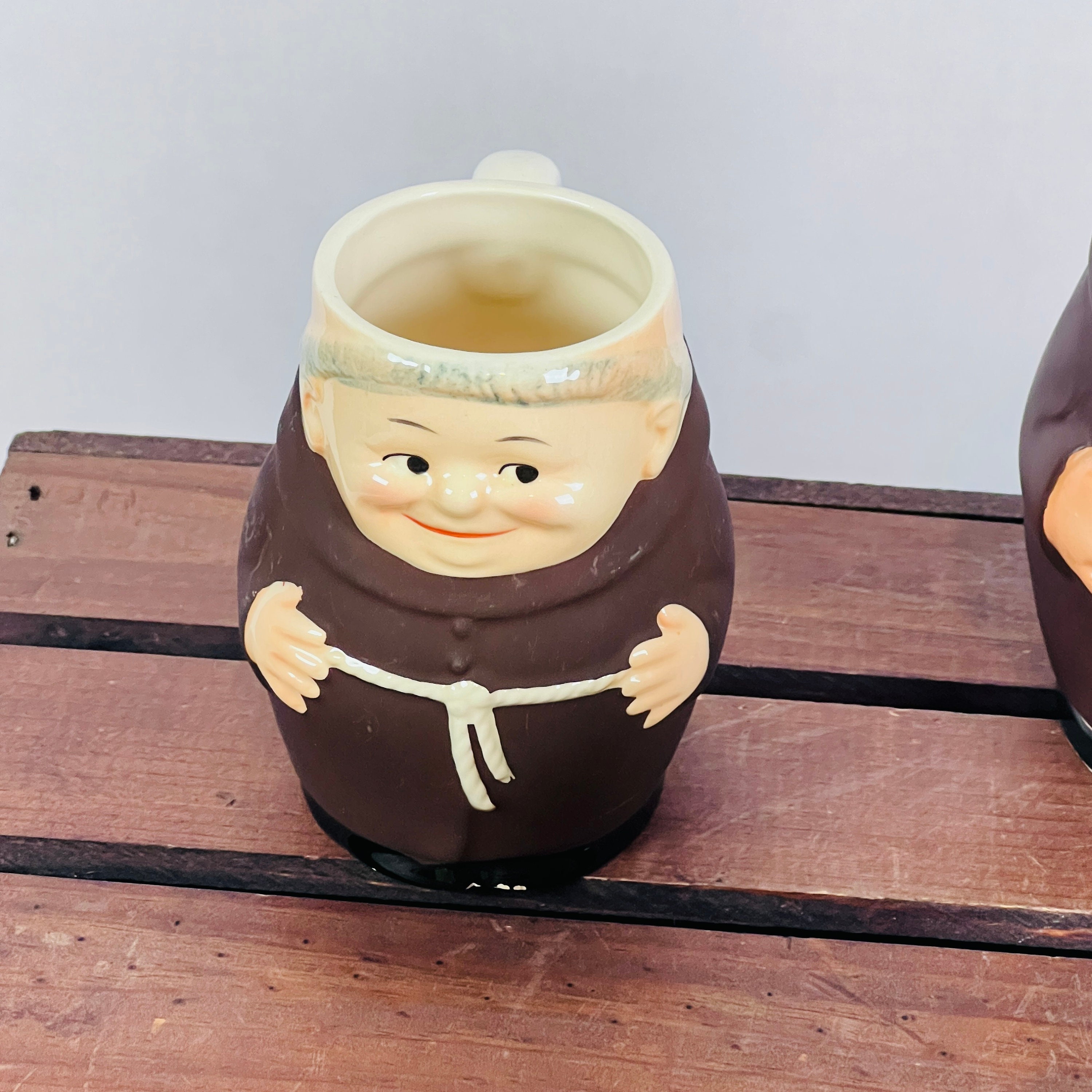 Geobel Friar Tuck Toby Jugs Set of 4 Made in Germany - Etsy