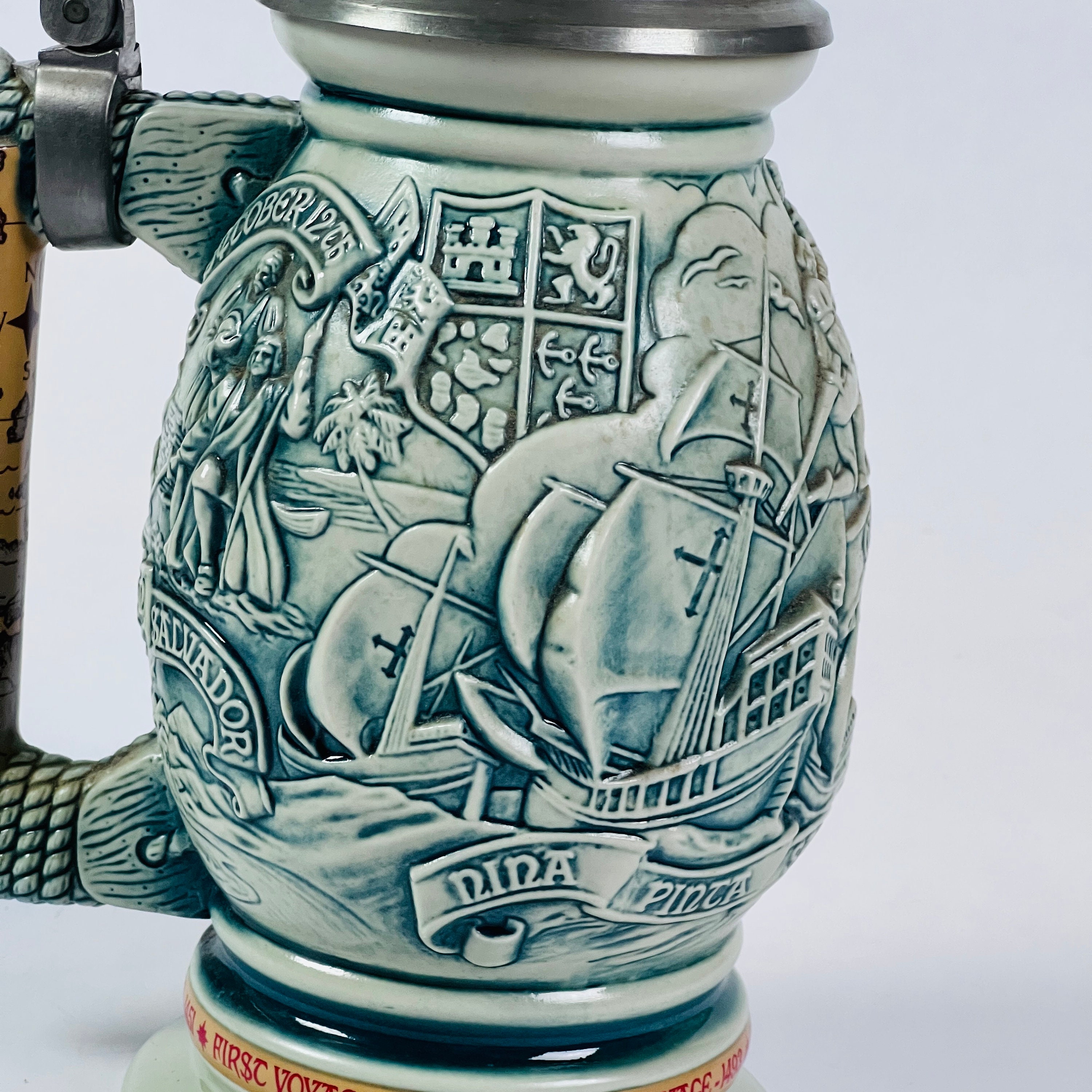 Vintage Avon 1992 Christopher Columbus New World Stein - Etsy