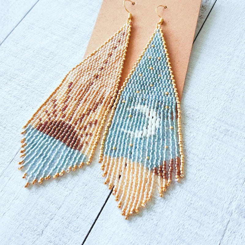 Delica Earrings - Etsy